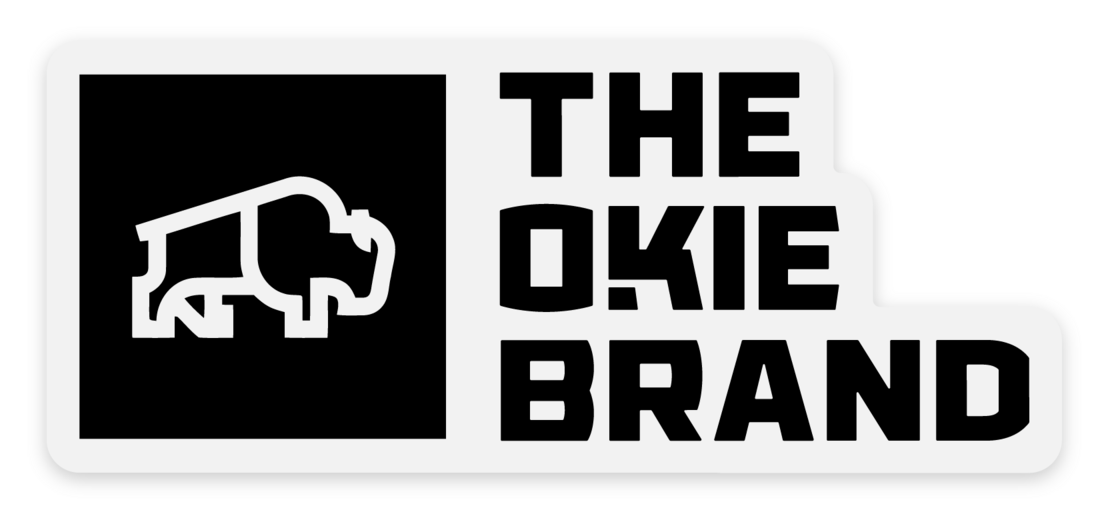 TOB Bison Square Sticker – The Okie Brand