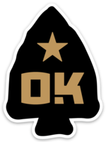 OK Arrowhead Sticker – The Okie Brand